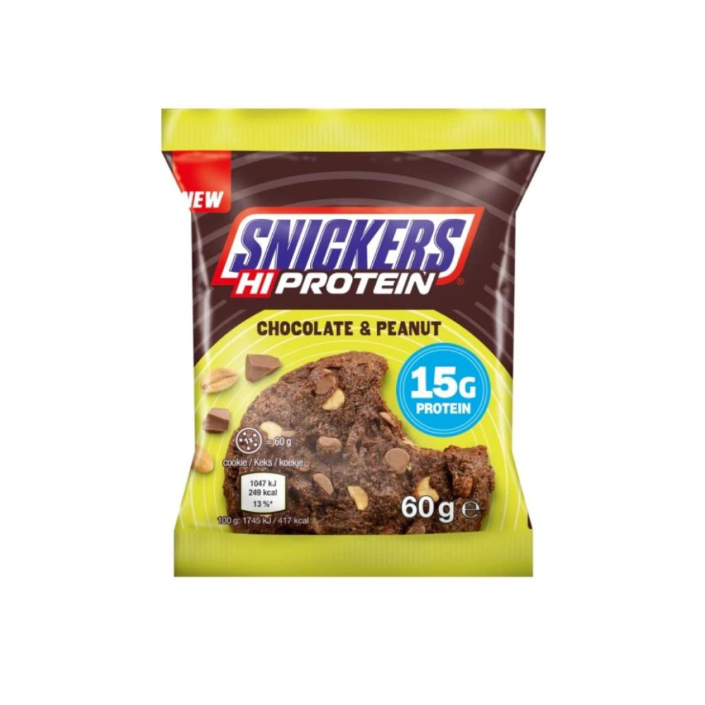 SNICKERS HI PROTEIN COOKIES 60g - Aesthetic Nutrition
